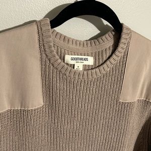 Goodthreads | Sweaters | Mens Padded Elbows Shoulders Military Style ...